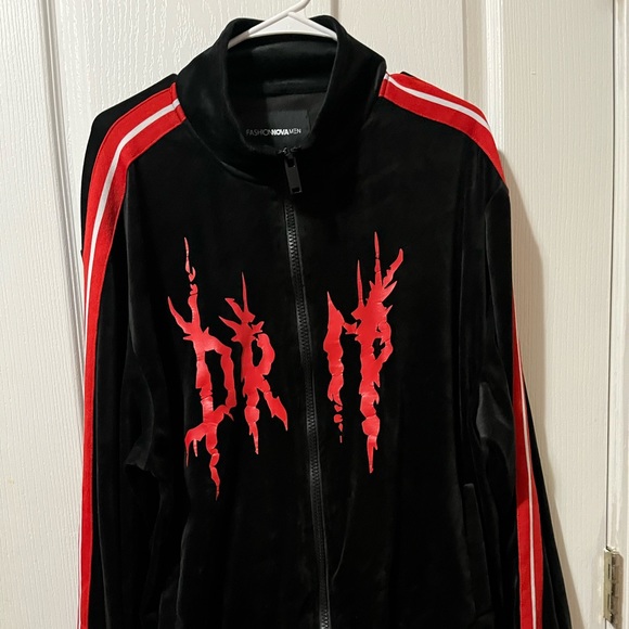 Fashion Nova | Jackets & Coats | Fashion Nova Drip Jacket Size L Black ...